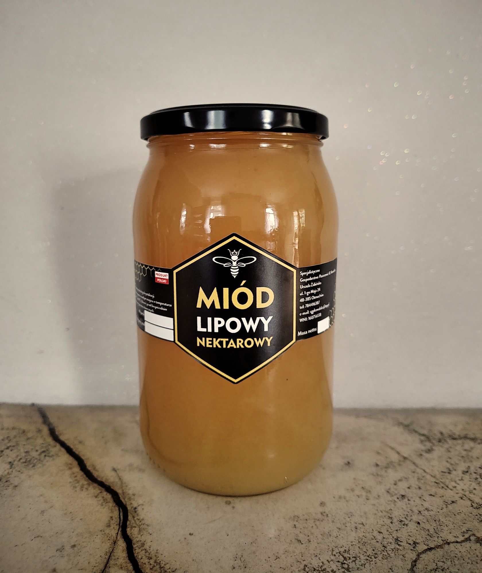 Miód lipowy 2022 100% naturalny | Otmuchów | 🍯 123miody.pl | Miód z ...