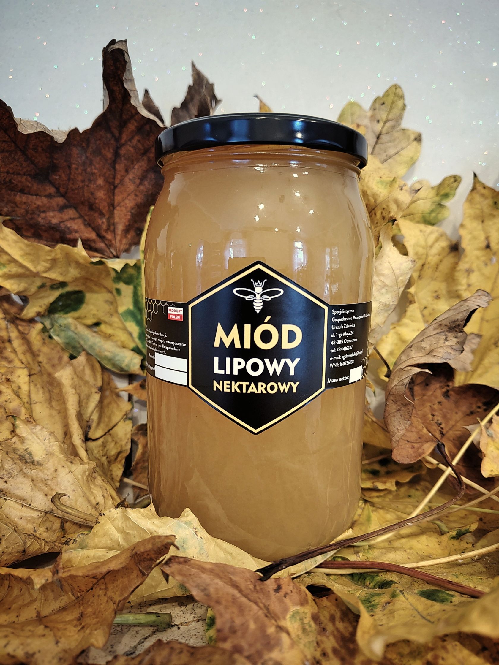 Miód lipowy 2022 100% naturalny | Otmuchów | 🍯 123miody.pl | Miód z ...